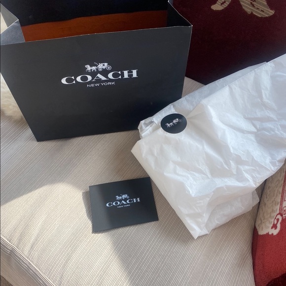Bags | Coach Paper Bag With Gift Receipts | Poshmark